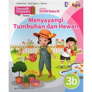 Jual Gramedia - Sd Kelas Iii Tematik Menyayangi Tumbuhan Dan Hewan Jl ...