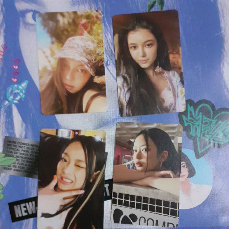 Jual PC New Jeans Newjeans Poster bluebook Hanni Danielle Minji Haerin ...