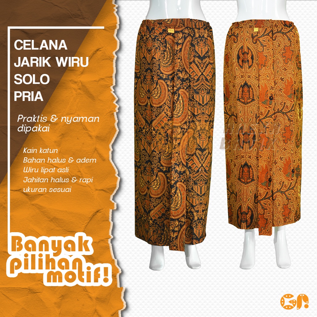 Jual Celana Jarik Wiru Solo Pria Dewasa | Shopee Indonesia