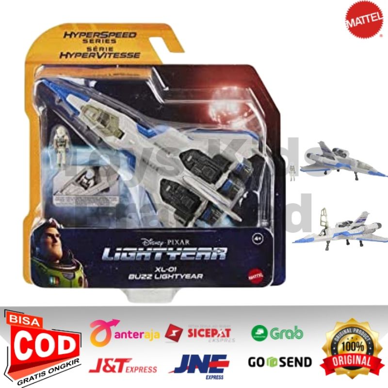 Jual Disney Pixar Lightyear Xl-01 & Buzz Lightyear Original Mattel ...