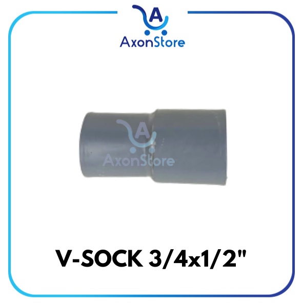 Jual V-SOCK 3/4x1/2" Sambungan Pipa PVC 3/4 ke 1/2 Reducer Reducing ...
