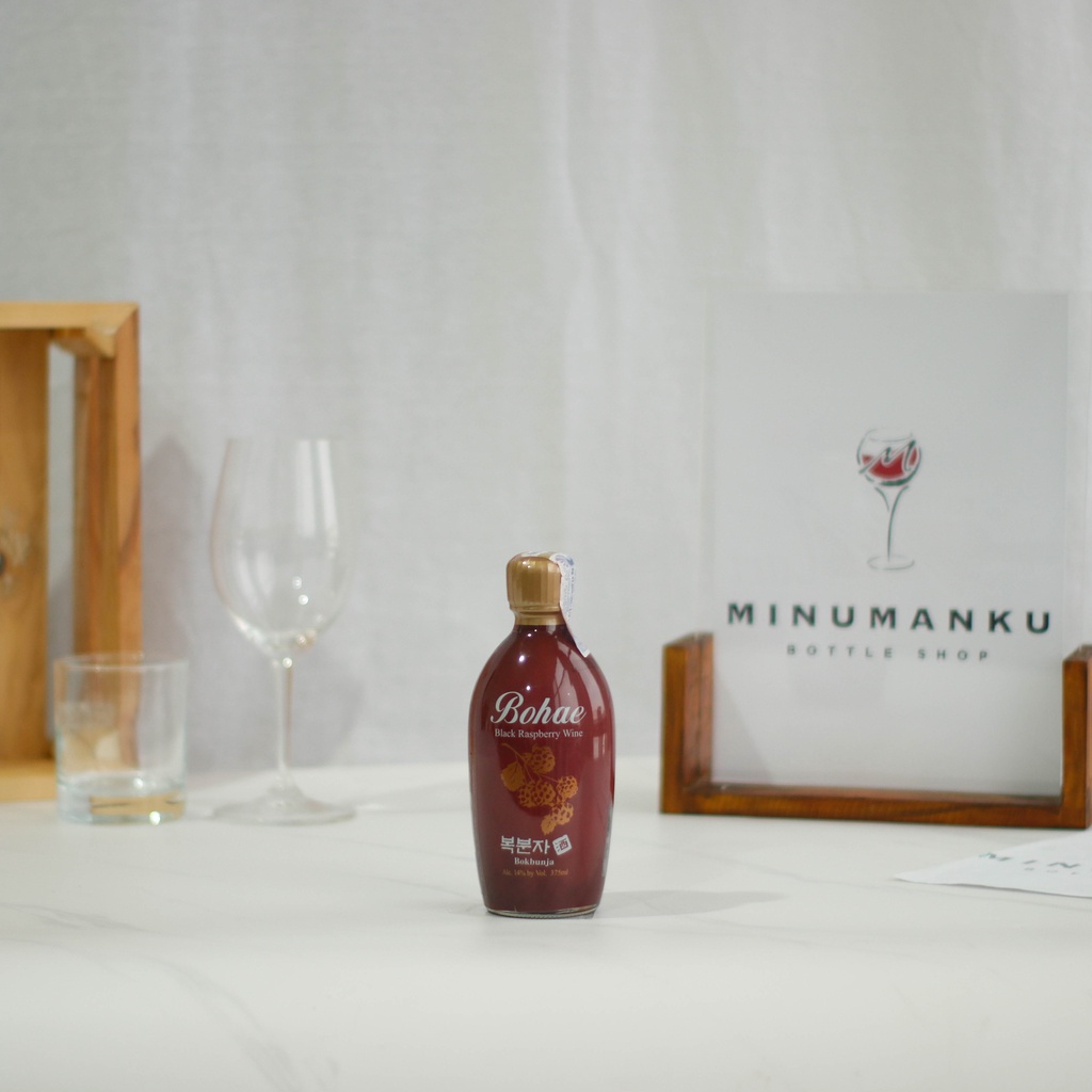Jual Minumanku - Bohae Bokbunja Korean Raspberry Wine | Shopee Indonesia