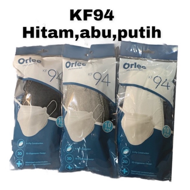 Jual Masker Orlee KF94 kemenkes RI Original | Shopee Indonesia