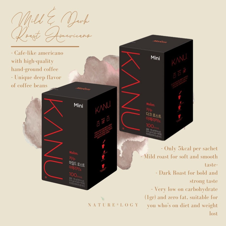 Jual Maxim KANU Mini Americano 1 SACHET Kopi Korea Instant Coffee ...