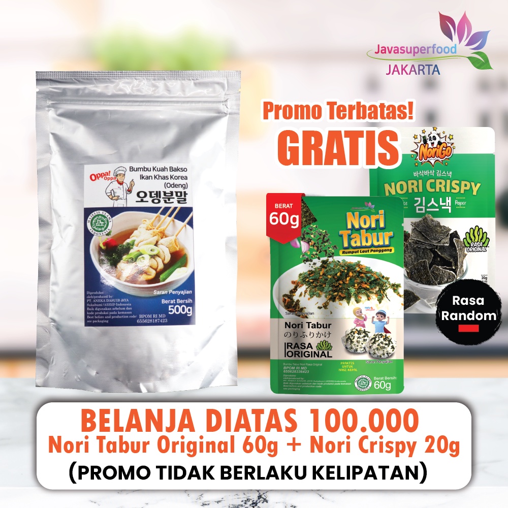 Jual Bumbu Saus kuah Soup Oden Odeng Eomuk Fish Cake Bakso 500g ...