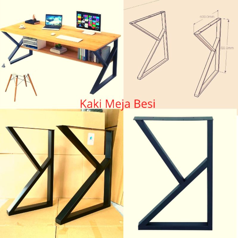 Jual Kaki Meja Besi Meja Makan Meja Kerja Dan Komputer Meja Gaming ...