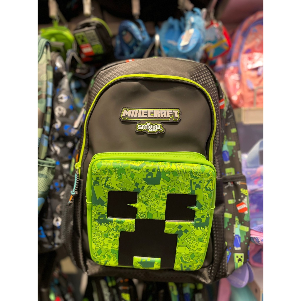 Jual [READY STOCK] Smiggle LIMITED EDITION! Backpack MINECRAFT CLASSIC ...