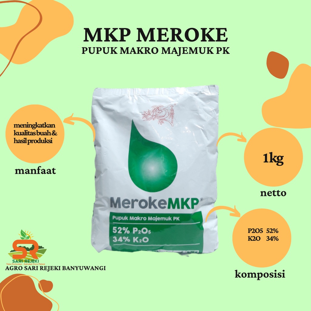 Jual PUPUK MKP MEROKE 1KG | Shopee Indonesia