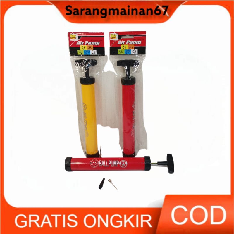 Jual BALL PUMP POMPA BALLON BALON BOLA BONUS PENTIL DAN SAMBUNGAN POMPA ...