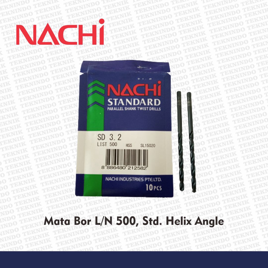 Jual Nachi Mata Bor Besi HSS Ukuran 3mm | Shopee Indonesia