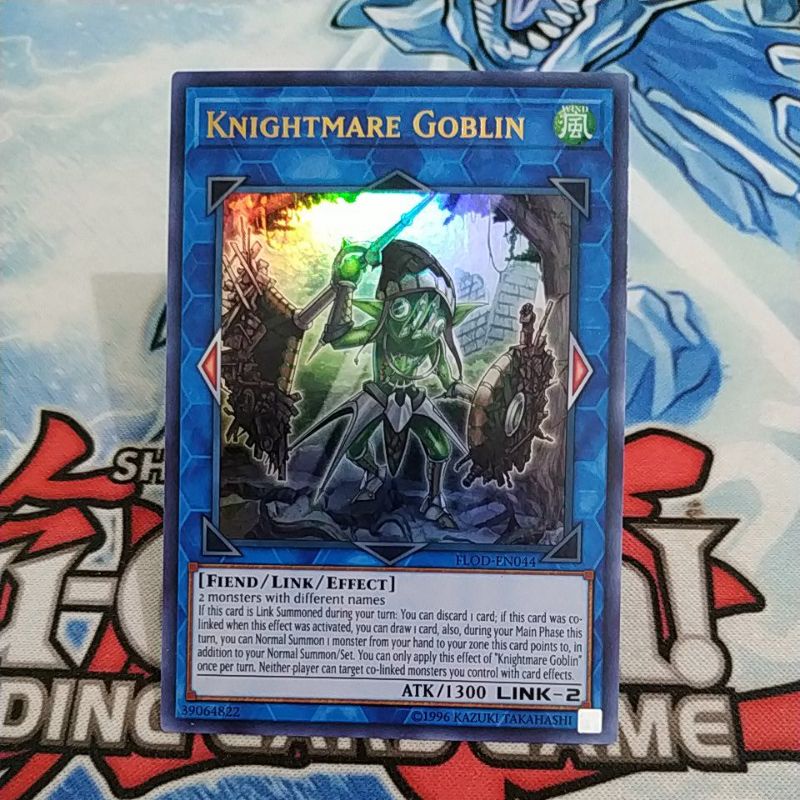 Jual yugioh knightmare goblin FLOD ultra rare original | Shopee Indonesia