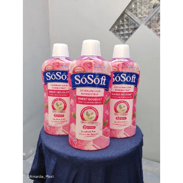 Jual Sosoft 750ml / Detergent Cair 750ml | Shopee Indonesia