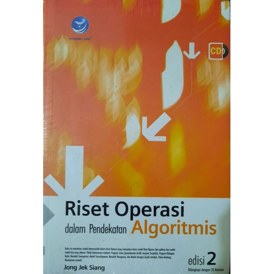Jual buku riset operasi dalam pendekatan algoritmis | Shopee Indonesia