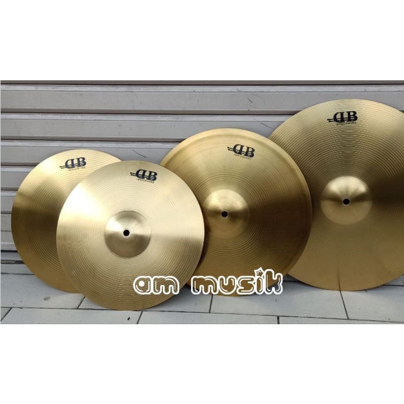 Jual SIMBAL DRUM DB CY-101 FULL SET CYMBAL 14,16,18 INCH | Shopee Indonesia