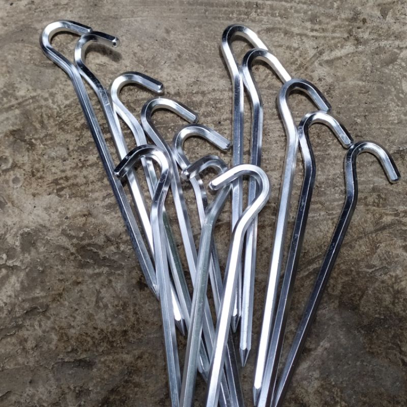 Jual CONSINA PASAK TENDA ALLUMINIUM ALLOY 6MM / PASAK TENDA ULTRALIGHT ...