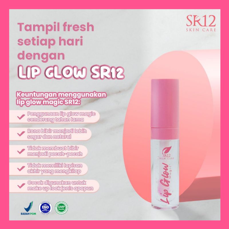 Jual Lip Glow SR12/Lipglow Magic Perona Alami/Pelembab Bibir/Anti Bibir Kering/Lipgloss/Lipbalm ...