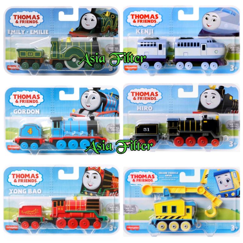 Jual Thomas and Friends NEW LOOK Metal Engine Push Along Hiro Kenji ...
