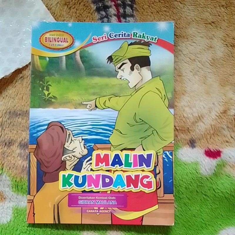 Jual ORIGINAL BUKU CERITA ANAK SERI CERITA RAKYAT MALIN KUNDANG BILINGUAL FULL COLOUR UKURAN ...