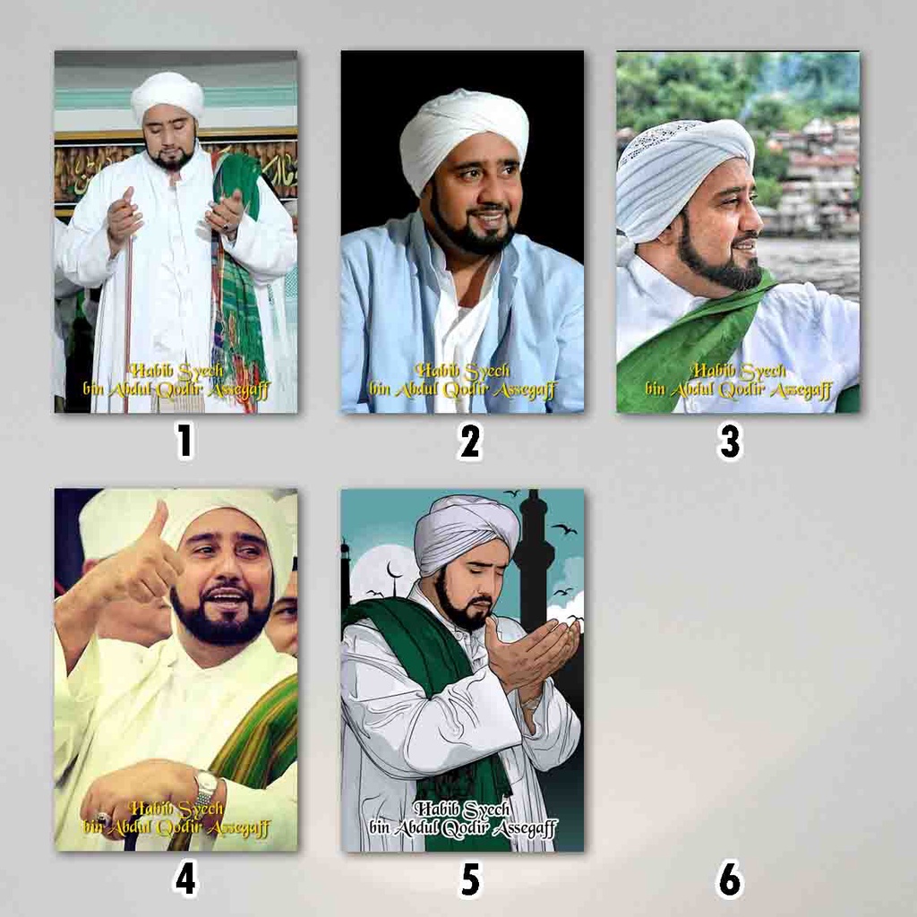 Jual POSTER KAYU UGIARTS HIASAN DINDING PAJANGAN RUMAH MAJELIS KOLEKSI FOTO ULAMA HABAIB HABIB ...