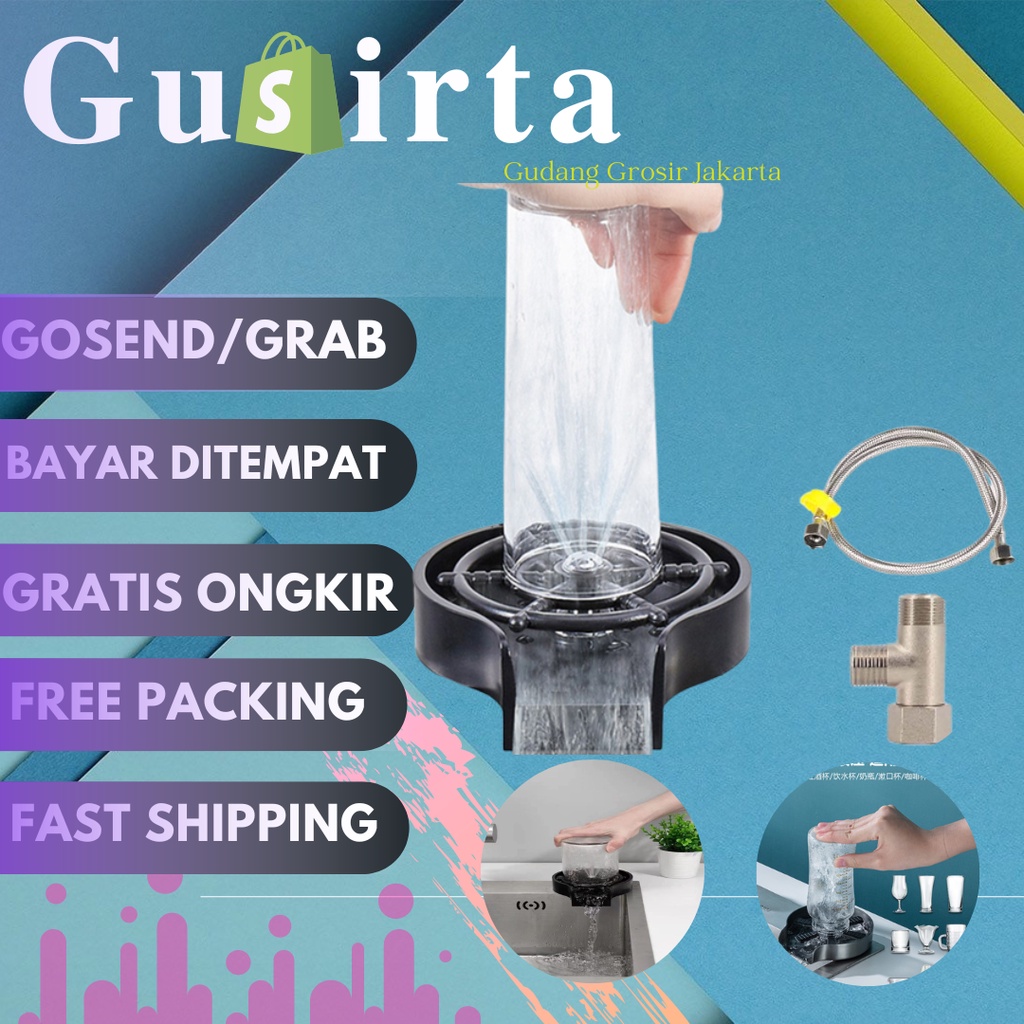 Jual Glass Rinser Cup Washer Alat pencuci Gelas Otomatis | Shopee Indonesia