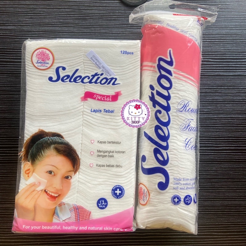 Jual Kapas Selection Special Facial Cotton Special Tipis | Kapas Tipis ...
