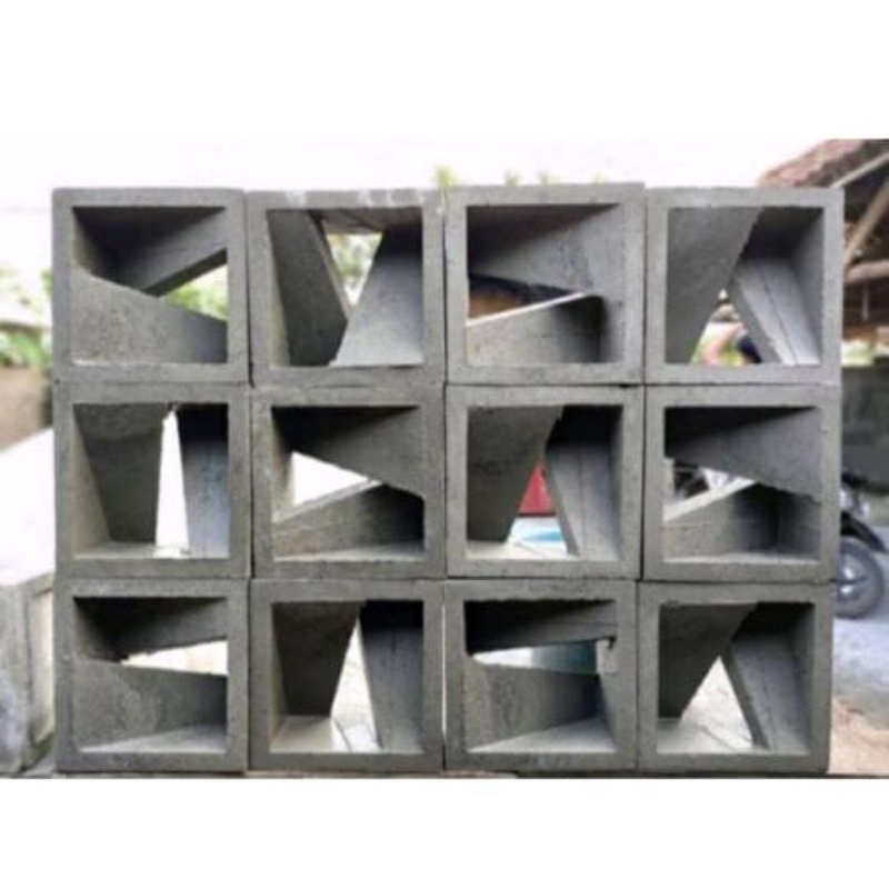 Jual roster beton/roster modern/roster minimalis/ roster motif zx abu ...
