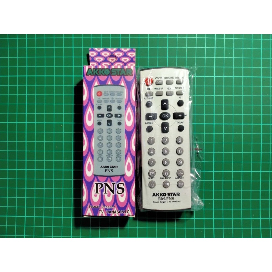 Jual Remote TV Tabung PANASONIC AKKO STAR PNS/Remote Control | Shopee ...