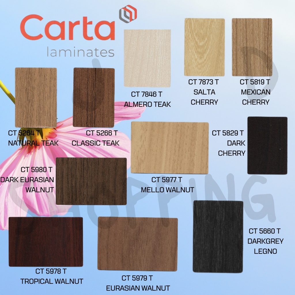 Jual HPL CARTA WOODGRAIN CT 7873/46/5977/79/80/78/5264/66/5819/29/5660 T | Shopee Indonesia