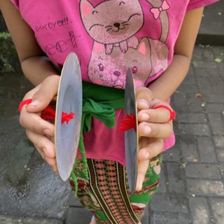 Jual PRODUK- CENGCENG BALI CENGCENG ANAK ANAK MAINAN CENG CENG GAMELAN ...