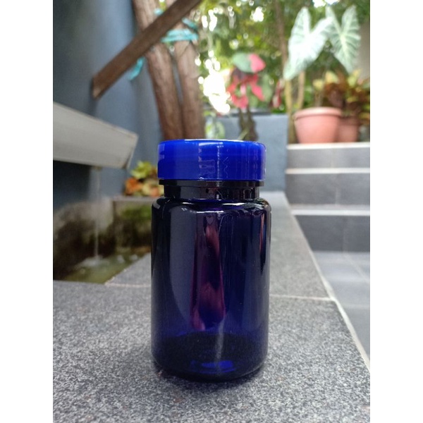 Jual Botol PS Kapsul 100ml Biru Tutup Polos | Shopee Indonesia Jual Botol PS Kapsul 100ml Biru Tutup Polos | Shopee Indonesia