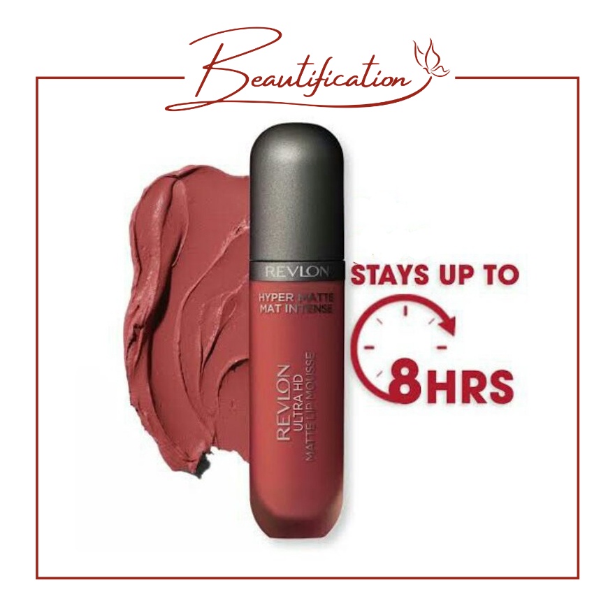 Jual Revlon Ultra HD Matte Lip Mousse Hyper Matte Mat Intense 5,9ml ...