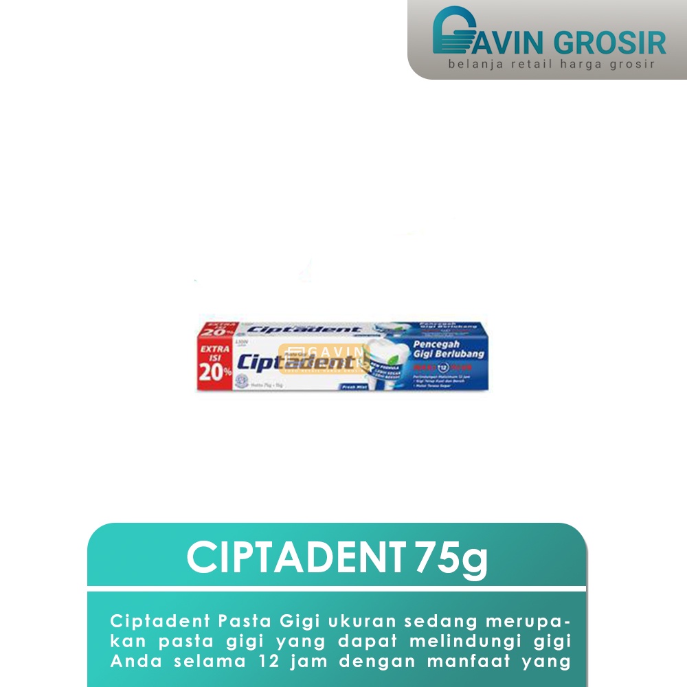 Jual CIPTADENT PASTA GIGI FRESH 75G | Shopee Indonesia