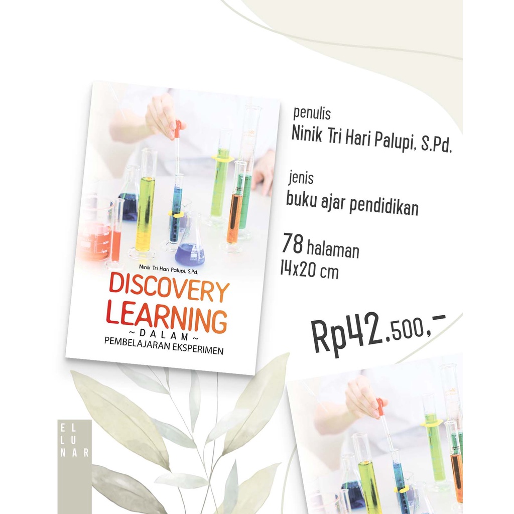 Jual Buku" Discovery Learning dalam Pembelajaran Eksperimen" Ellunar | Shopee Indonesia