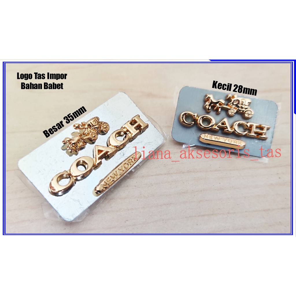 Jual AKSESORIS TAS BAHAN BABET IMPOR - LOGO TAS - BROS TAS WANITA (@1 ...