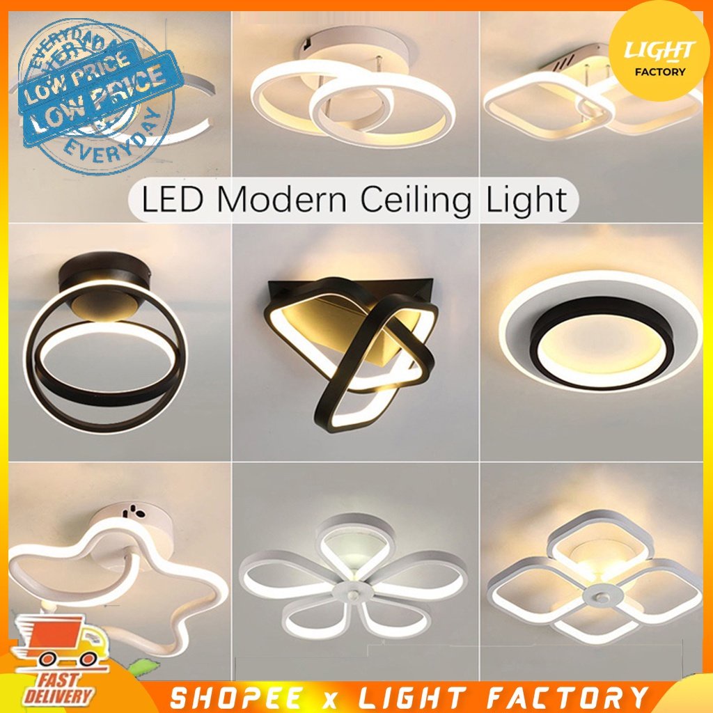 Jual 3 Colors Lampu Plafon LED Ceiling Light Lampu Hias Gantung Rumah ...