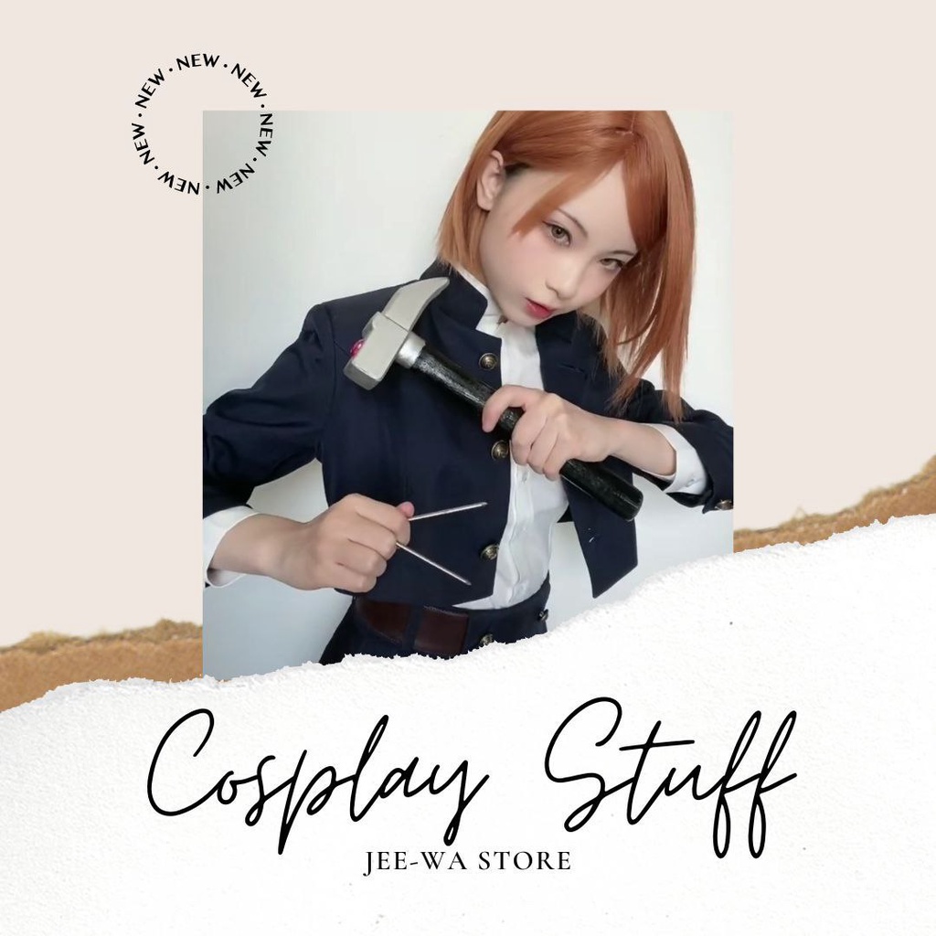 Jual [ JEE - WA ] Palu Nobara Jujutsu Kaisen Cosplay Properti Weapon ...