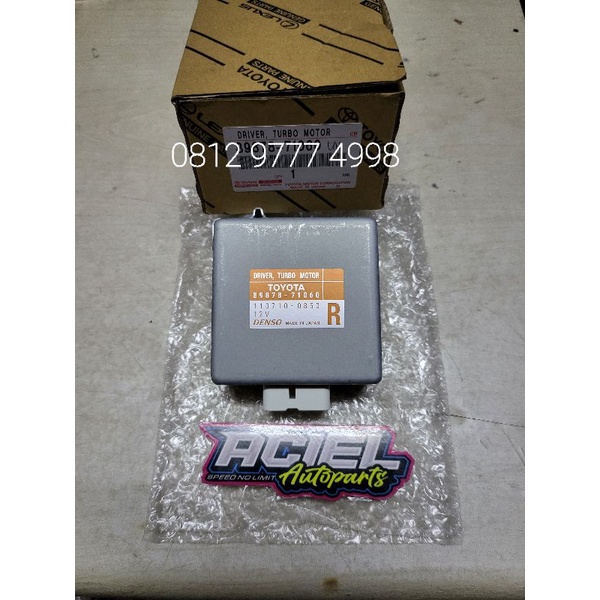 Jual DRIVER TURBO MOTOR TOYOTA FORTUNER HILUX 89878 71060 ORIGINAL ...