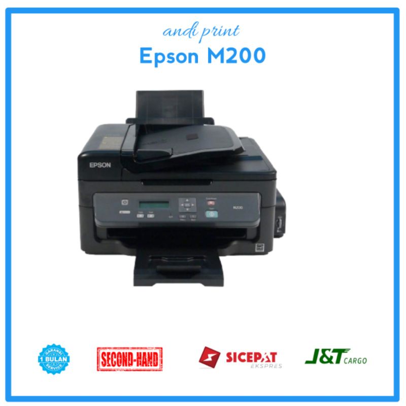 Jual Printer Epson M200 print scan copy |printer hitam putih murah ...