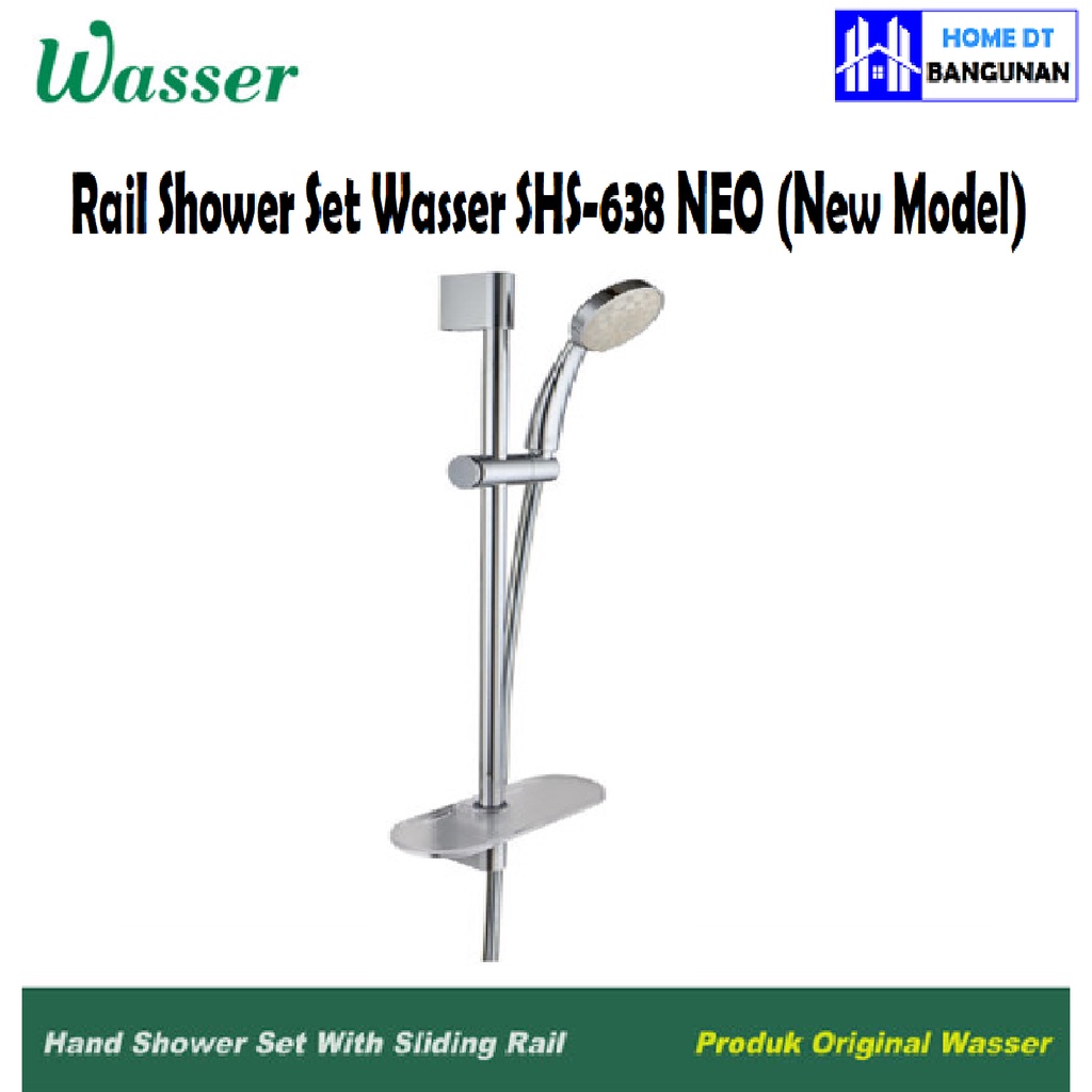 Jual Wasser Shower Tiang / Rail Shower Set 69cm SHS-638 Neo | Shopee ...
