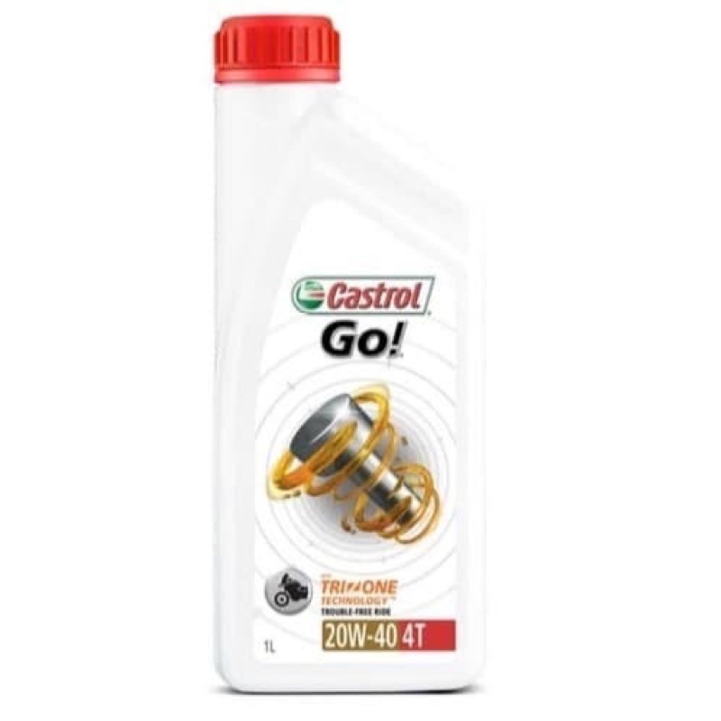 Jual OLI CASTROL GO 4T 20W-40 1L | Shopee Indonesia