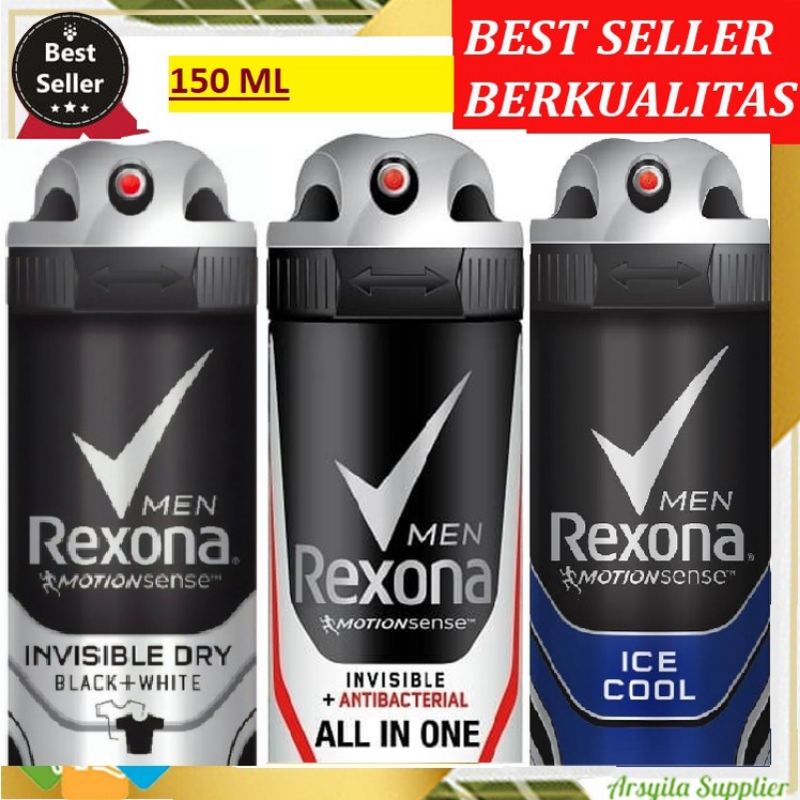 Jual REXONA Motion Sense Deodorant Body Spray Aerosol Invisible ...