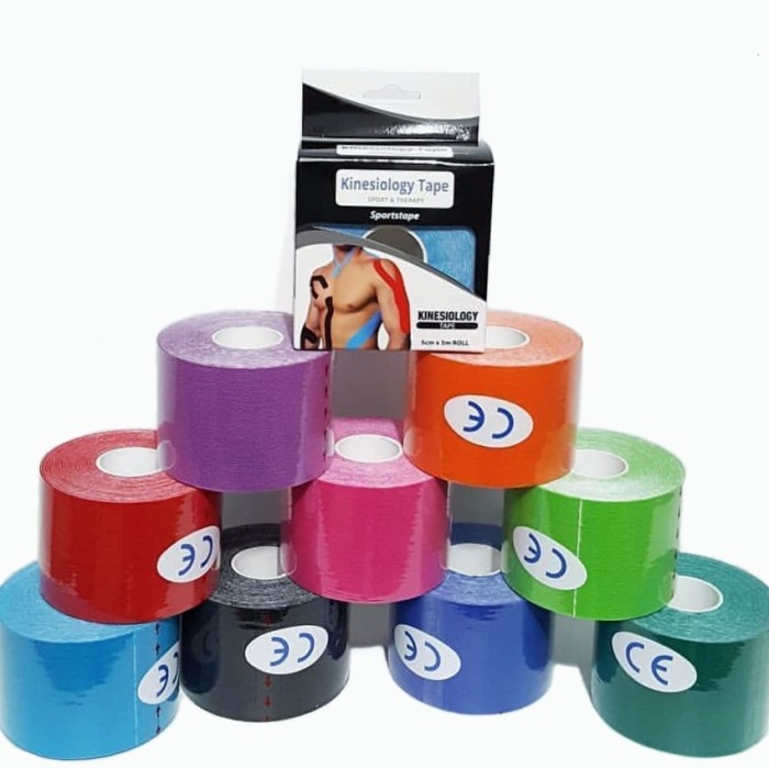 Jual Kinesio Tape Kinesiology Taping Koyo Obat Atlit Athlete tape | Shopee Indonesia