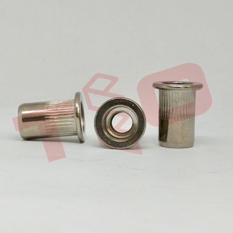 Jual Rivet M6 Stainless 304 isi 10 pcs - Rivet M6 SS - Rivnut M6 - Mur ...