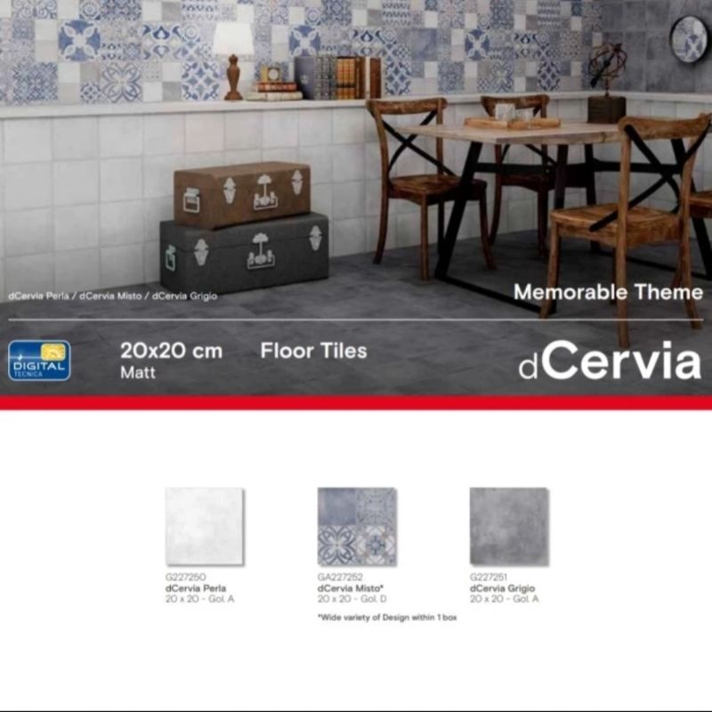 Jual Roman Keramik 20x20 dCervia Misto (Vintage Mood) / Keramik Roman ... Jual Roman Keramik 20x20 dCervia Misto (Vintage Mood) / Keramik Roman ...