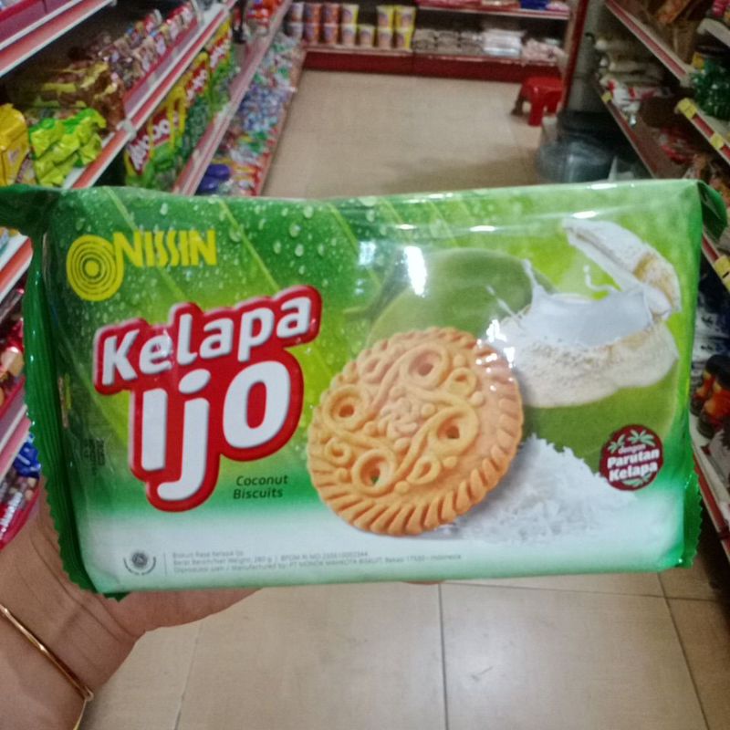Jual Roti nissin kelapa ijo 280gr | Shopee Indonesia