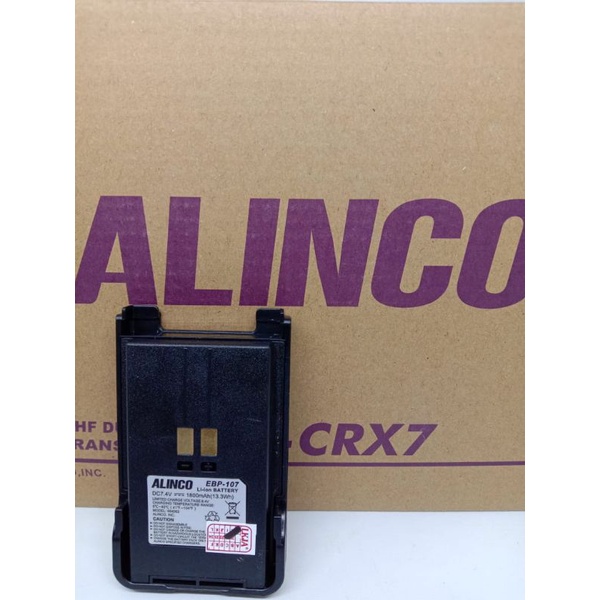 Jual BATTERY ALINCO DJ-CRX7 ORIGINAL/ EBP -107 MURAH | Shopee Indonesia