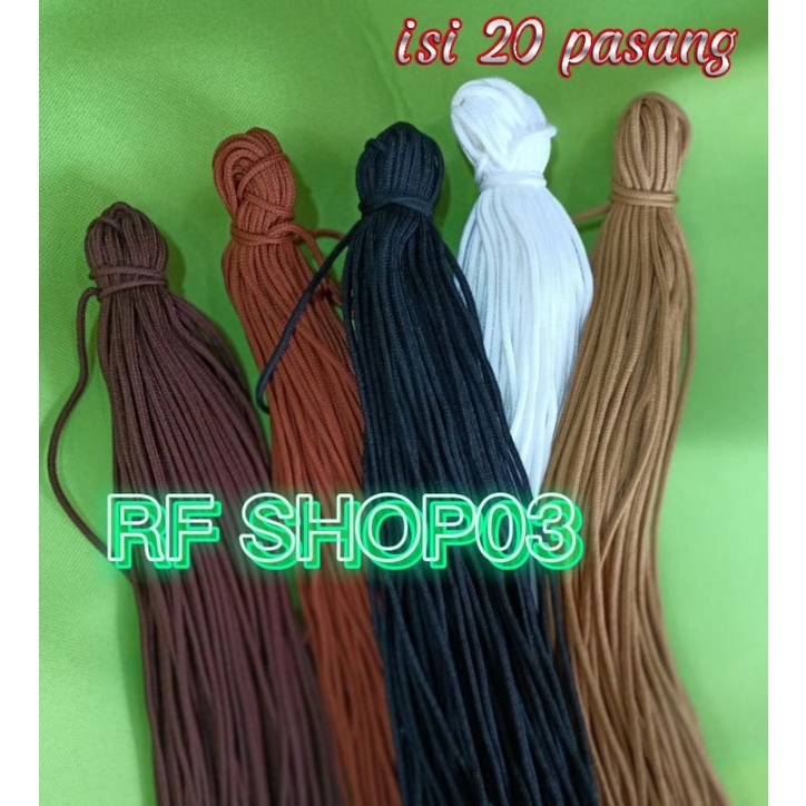 Jual TALI SEPATU BULAT MURAH HARGA 20 PASANG( PANJANG 120CM)/TALI ...