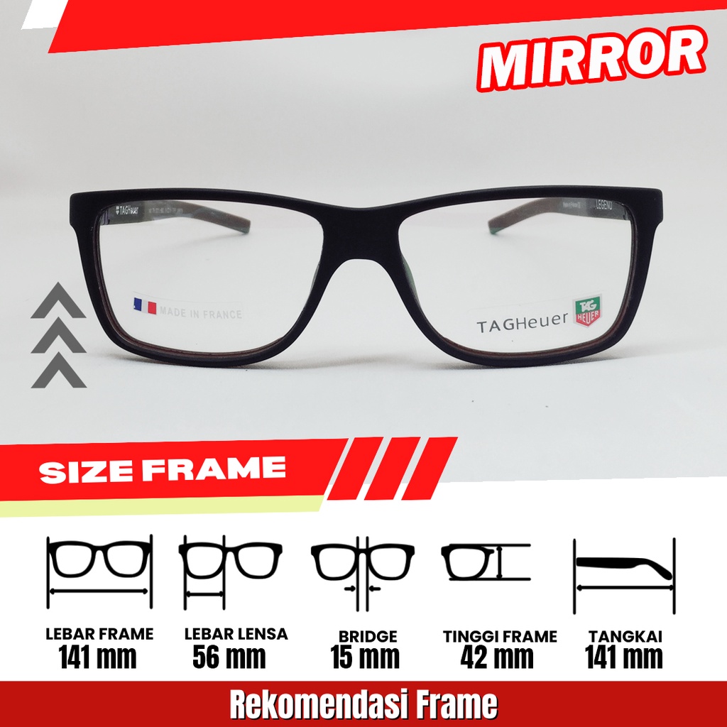 Jual FRAME KACAMATA REKOMENDASI PILIHAN SPORTY | Shopee Indonesia