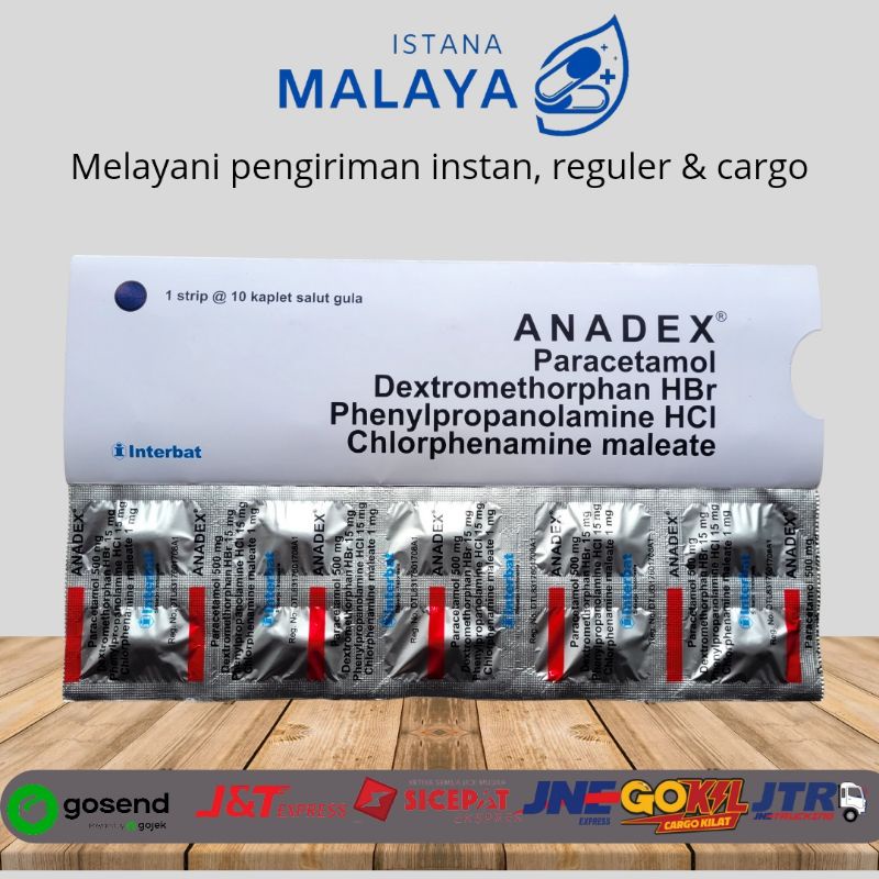 Jual Anadex Tablet [1 Strip] | Shopee Indonesia
