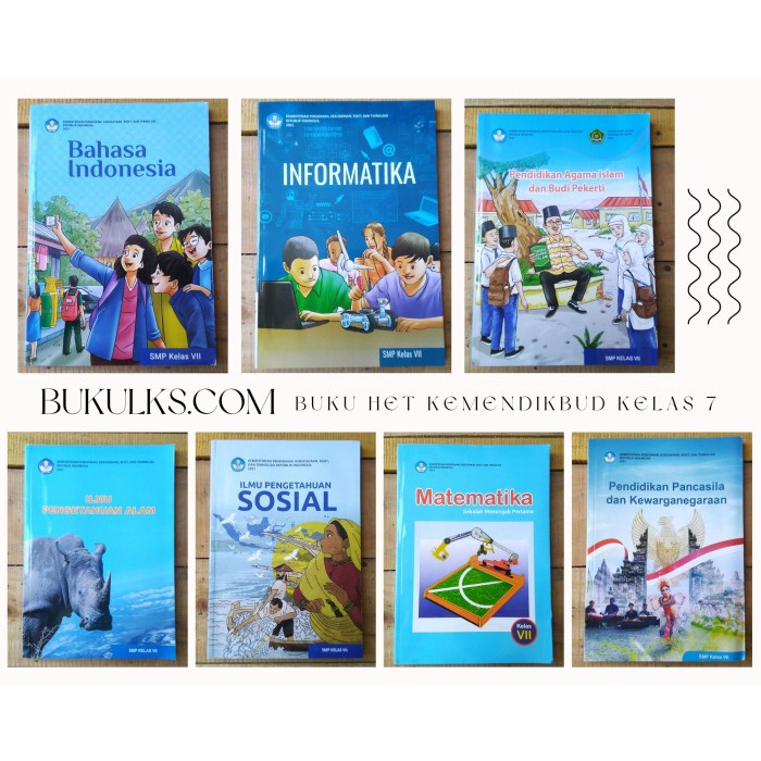 Jual Buku HET _ SMP MTS Kelas 7 _ Kurikulum Merdeka _ Kemendikbud | Shopee Indonesia